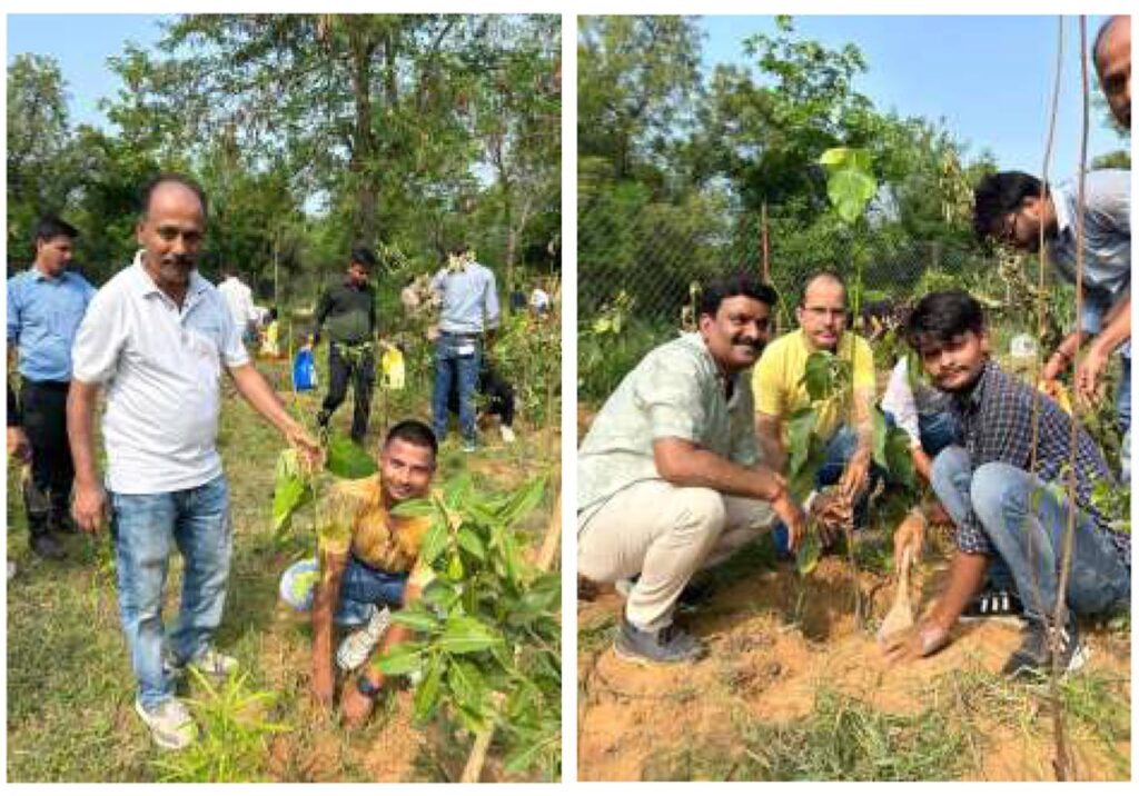 TCIEXPRESS Participates in Tree Plantation Drive at BSF Camp - TCI Parivar