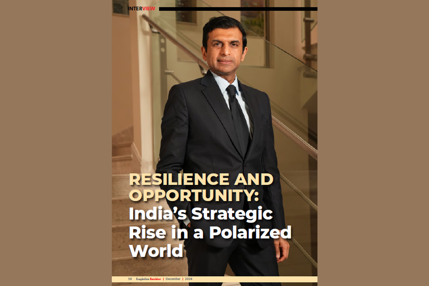 Interview by Logistics Insider Magazine - TCI Parivar